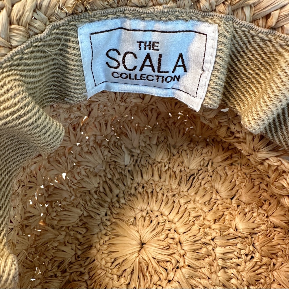 The Scala Collection Crochet Raffia Straw Sun Beach H… - Gem